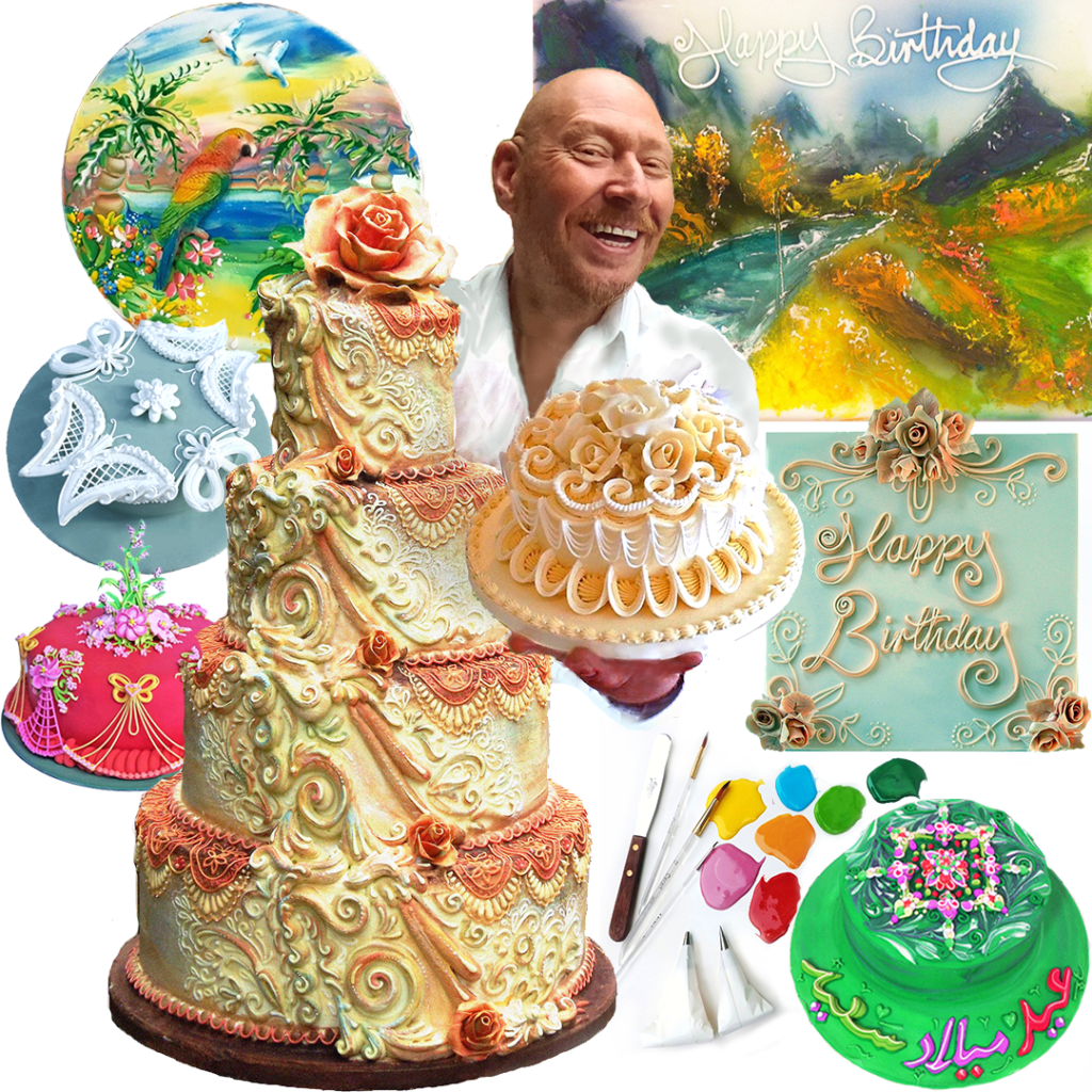 David Cakes World of Free-hand Cake Decorating Designs & Ideas