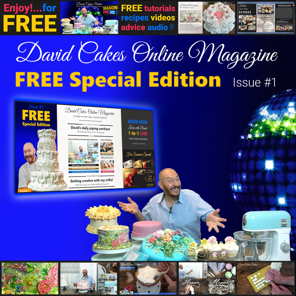 David Cakes World of Free-hand Cake Decorating Designs & Ideas